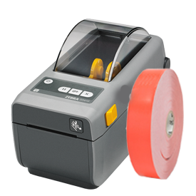 Genuine Zebra wristbands for Zebra wristband and desktop printers