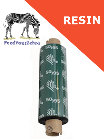Zebra 05095GS06407 5095 resin thermal transfer ribbons