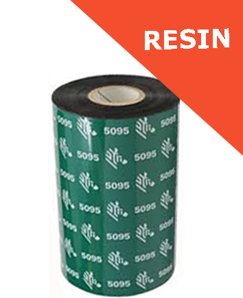 Zebra 05095BK04045 5095 resin thermal transfer ribbons